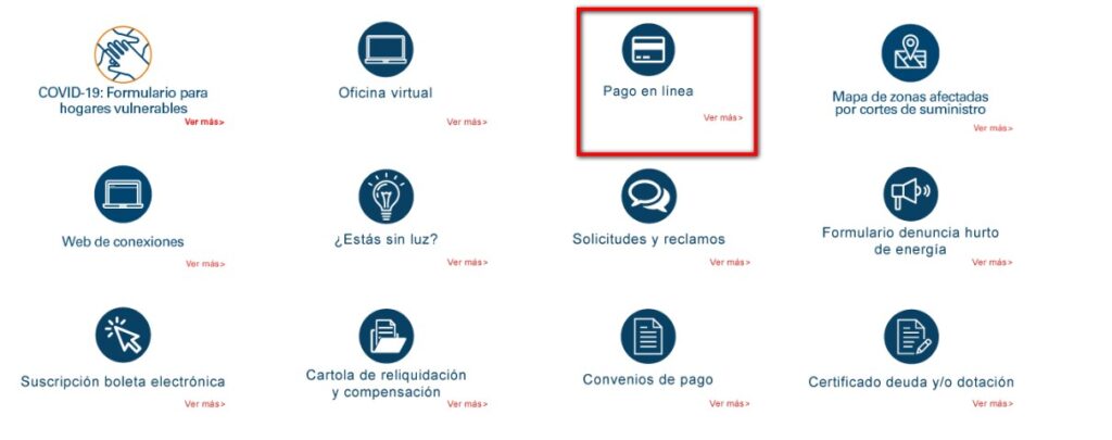 Pagar boleta de luz CGE – Lureye Chile Dicom